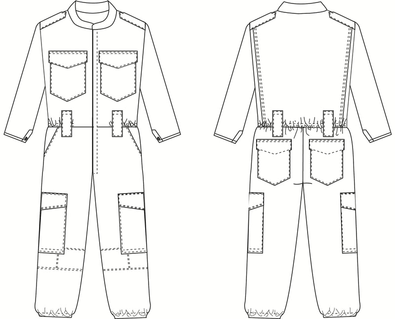 Workwear Overalls - Mens