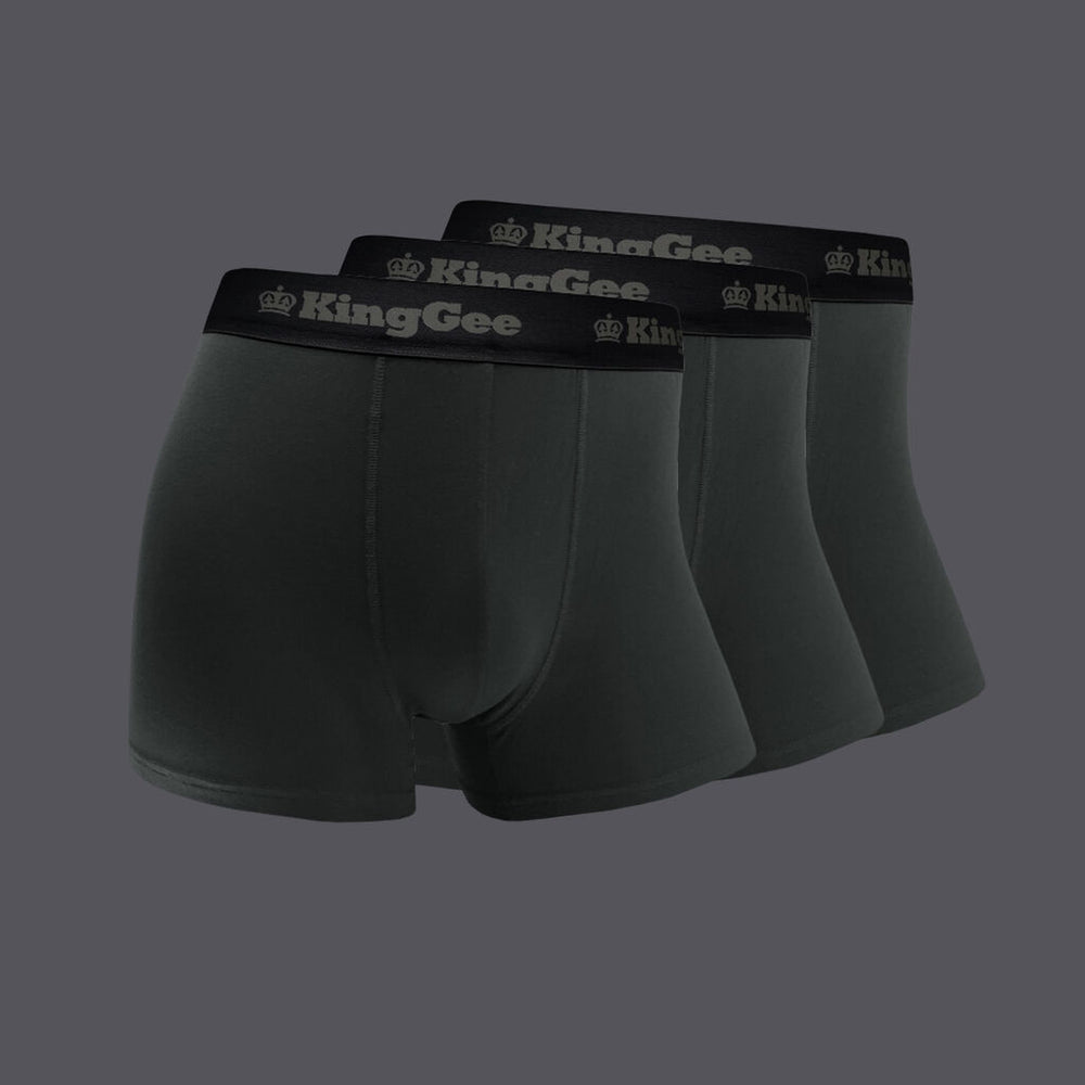 KingGee Bamboo Work Trunks 3 Pack | Motoman